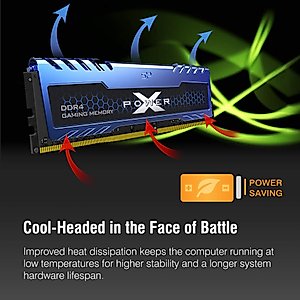 Silicon Power DDR4 RAM 16GB (2x8GB) Turbine 3200MHz (PC4 25600) 288-pin CL16 1.35V UDIMM Desktop Memory Module (SP016GXLZU320BDA)
