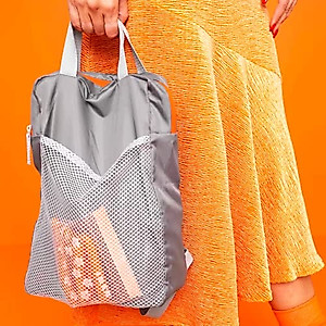 IKEA Mini Bagpack, Grey Colour, 9 l (2 Gallon), Unisex, PIVRING.