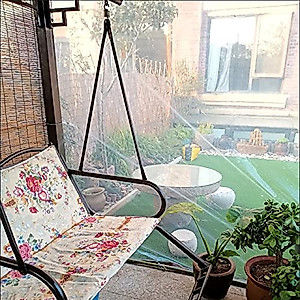 Abrotain Plastic Sofa Couch Cover 8'x11'6" Lawn Patio Furniture Cover , 3-Seater Outdoor Sofa Cover , Prevent Wind Rain and Snow Protector Cover with Rope for Outdoor Indoor Against CAT/Dog Clawing