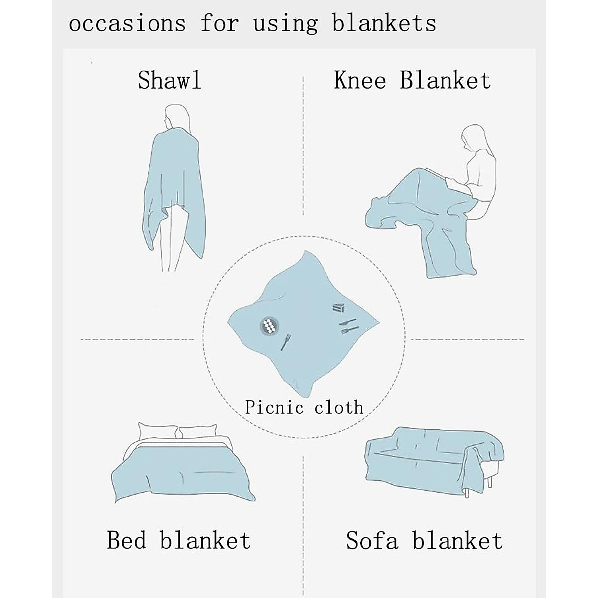 Kids Sundrop and Moondrop Blankets Boys Sundrop Throws Blanket - Soft Lightweight Plush Cozy (16,32in x 47in(80x120cm))