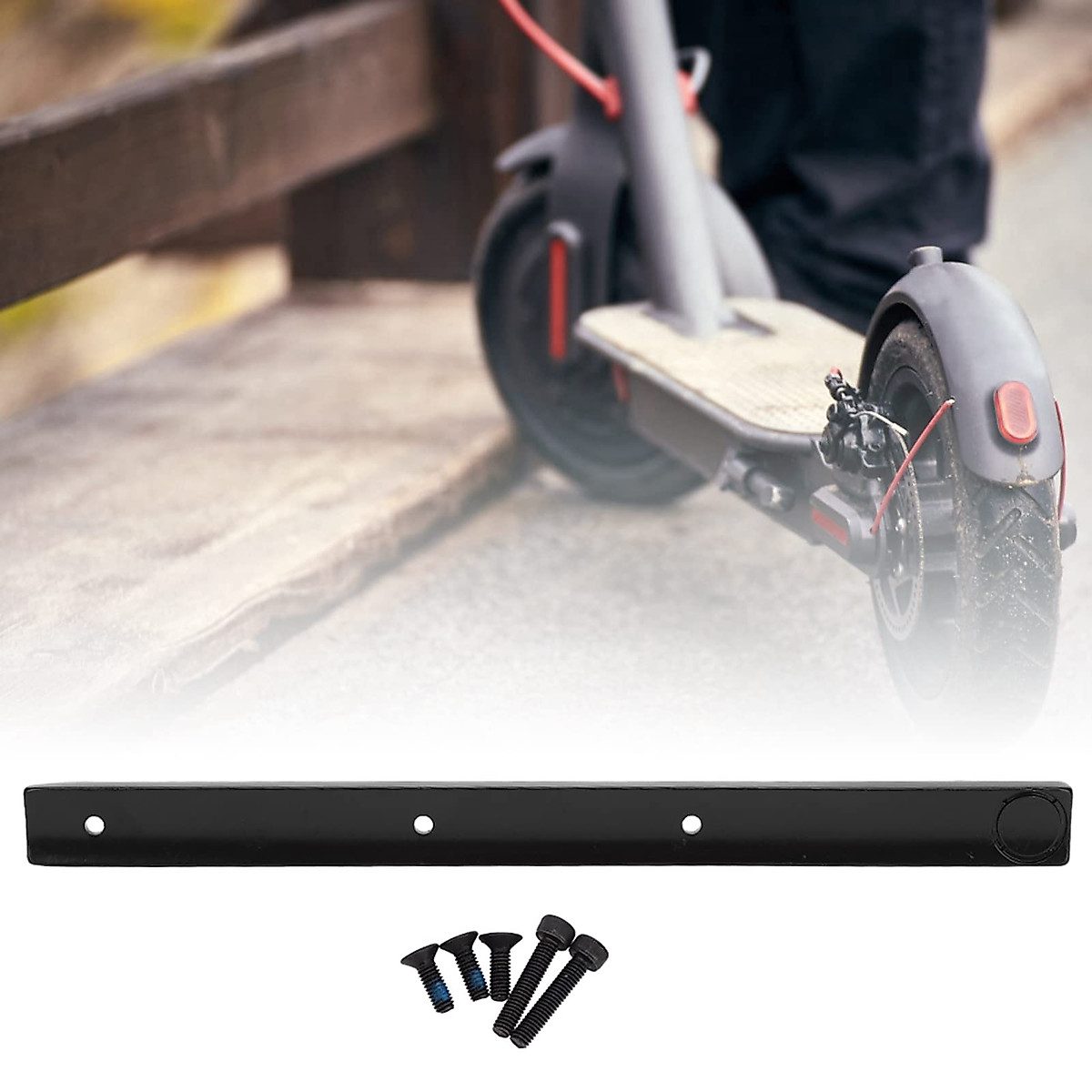 Tbest Battery Bracket Holder, External Battery Mounting Bracket Holder Fit for ES2 Electric Scooter Ninebot Es2 Battery Ninebot Es4 External Battery Mount Mount Brebracket