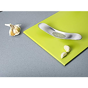 Joseph Joseph Garlic Rocker Crusher Mincer Press Dishwasher Safe, Stainless Steel