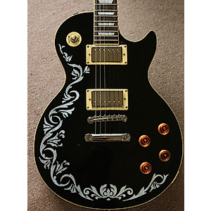 Jockomo Cowboy Fancy Vine WT Guitar Bass Inlay Sticker