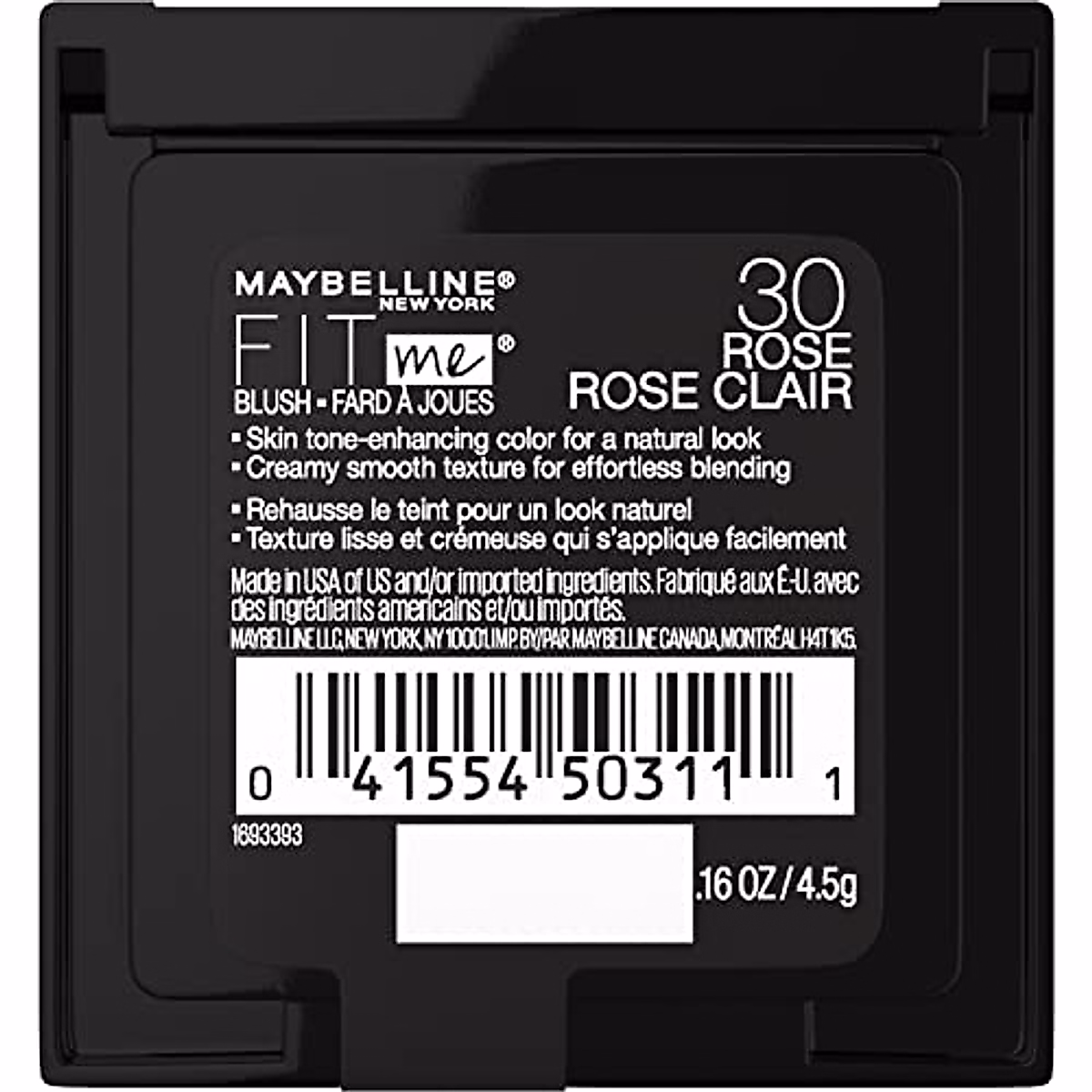 Maybelline Fit Me Powder Blush, Lightweight, Smooth, Blendable, Long-lasting All-Day Face Enhancing Makeup Color, Rose, 1 Count