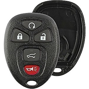Discount Keyless Replacement Shell Case and Button Pad Compatible with 15913415, 25839476