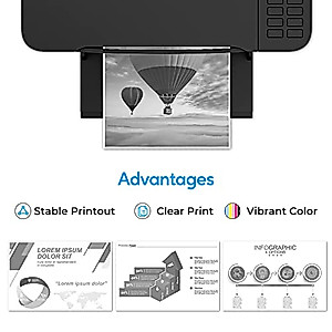 AOLIBE 85A CE285A Black Toner Cartridges (2 Packs) Replacement for CE285A 85A Toner Cartridge for P1102w P1102 P1109W M1217nfw M1212 M1212nf M1217 Pro Printer