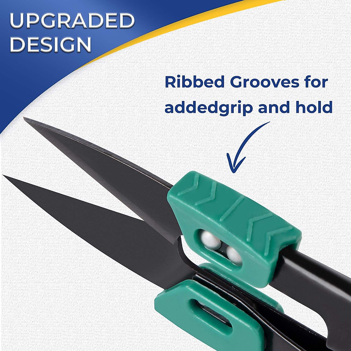 Damita 4.2 inch Sewing Scissors Thread Snips Wider Handle Thread professional Scissors snips scissors for Sewing, Quilling, Stitch, DIY Supplies (2 pack)