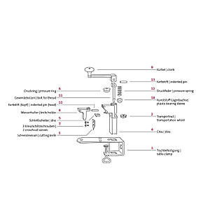 westmark 19802260 Can Opener, Commercial, Stainless Steel