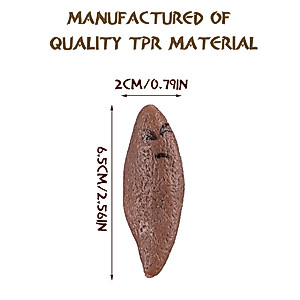 Jerify 24 Pieces Christmas Finger Slingshot Toys Fake Toy Ornament Slingshot Gag Toys Fingers Stretchy Funny Rubber Good for Halloween Flying Games and Party Favors