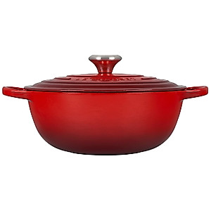 Le Creuset Signature Cast Iron Chef's Oven, 7.5qt, Cerise