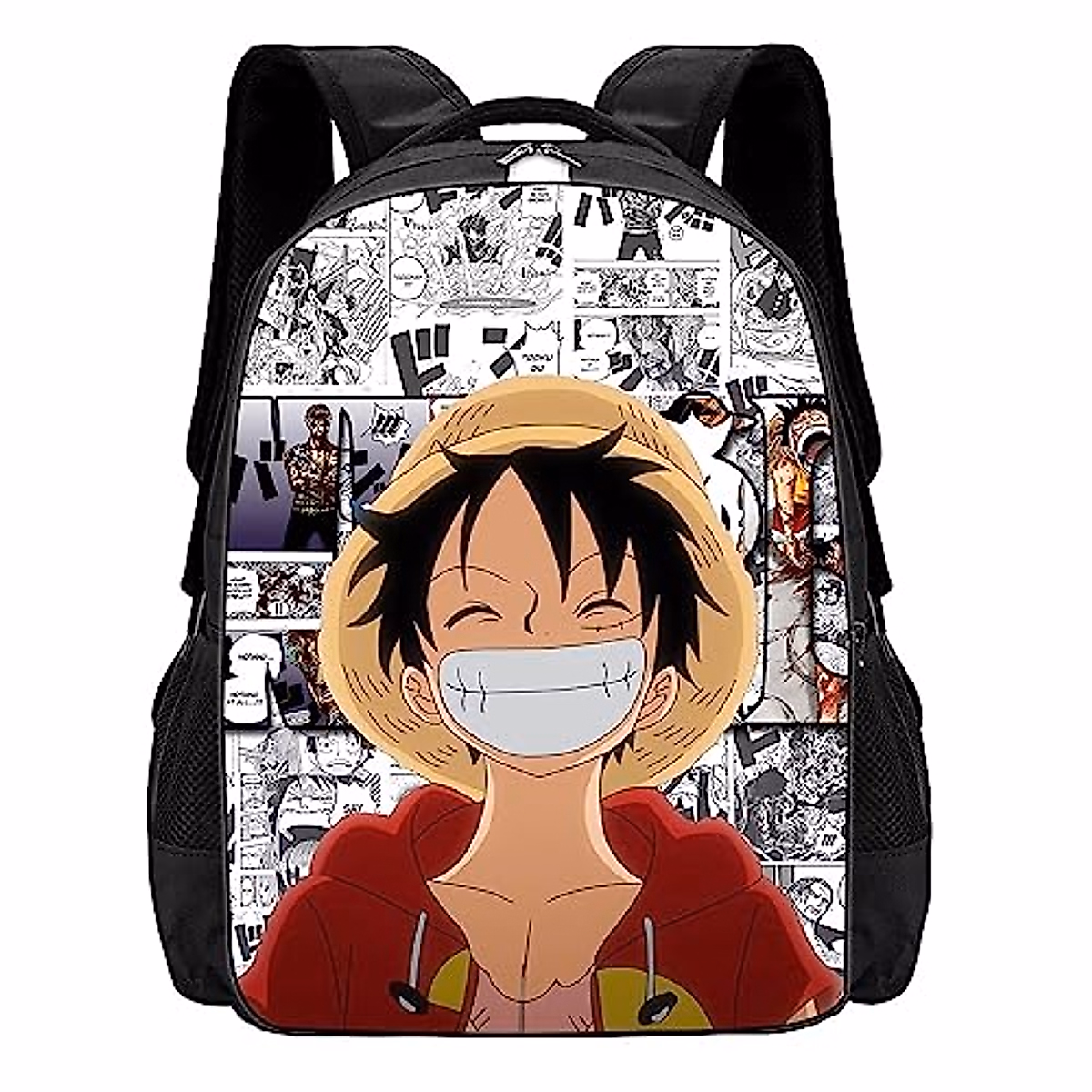 Boys and Girls Cartoon Anime Double Layer Schoolbag School Large Capacity Double Layer Backpack 1