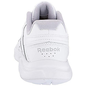 Reebok Women's Walk Ultra 7 DMX Max Shoe, White/Cold Grey/Collegiate Royal, 9.5