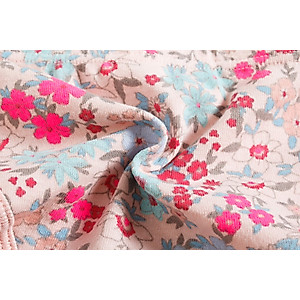 Sladatona Little Girls' Soft Cotton Underwear Bring Cool, Breathable Comfort Experience Panty 3-4t Mixed Colour Gray White