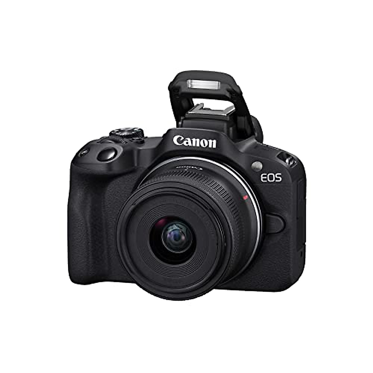 Canon EOS R50 Mirrorless Vlogging Camera (Black) w/RF-S18-45mm F4.5-6.3 is STM Lens, 24.2 MP, 4K Video, Subject Detection & Tracking, Compact, Smartphone Connection, Content Creator