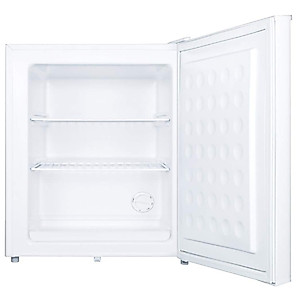 AccuCold FS30L7 19 Medical Commercially Approved Compact Freezer with 1.8 cu. ft. Capacity Factory Installed Lock Adjustable Thermostat and Manual Defrost in White