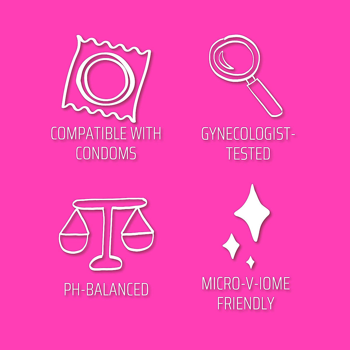 QUEEN V P.S. I Lube You - Intimate Water-Based Lube, pH friendly, Free from Parabens, Artificial Colors, Glycerin & Fragrances, 3 oz. Wetter is Better