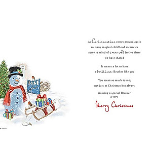 Christmas Card Brother - 9 x 6 inches - Regal Publishing
