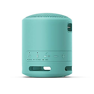 Sony SRS-XB13 EXTRA BASS Wireless Bluetooth Portable Lightweight Compact Travel Speaker, IP67 Waterproof & Durable for Outdoor, 16 Hr Battery, USB Type-C, Speakerphone, Powder Blue (Amazon Exclusive)