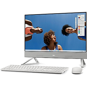 Dell Inspiron 5420 AIO (2023) | 23.8" FHD | Core i5 - 1TB HDD + 256GB SSD - 8GB RAM | 10 Cores @ 4.6 GHz - 13th Gen CPU Win 11 Home (Renewed)