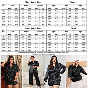 SWOMOG Pajamas Set Women’s Long Sleeve Sleepwear Soft Modal Classic Loungewear Pj Set Black