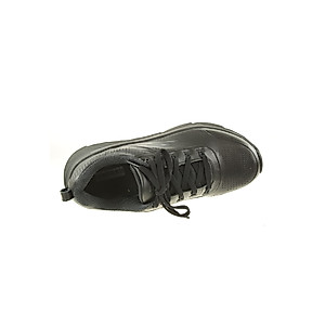 Skechers Women's Max Cushioning Elite-Step Up Sneaker, Black/Black 7.5 Wide US