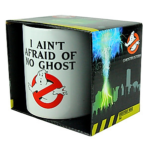 Ghostbusters 330ml Ceramic Everyday Mug I Ain't Afraid of No Ghost