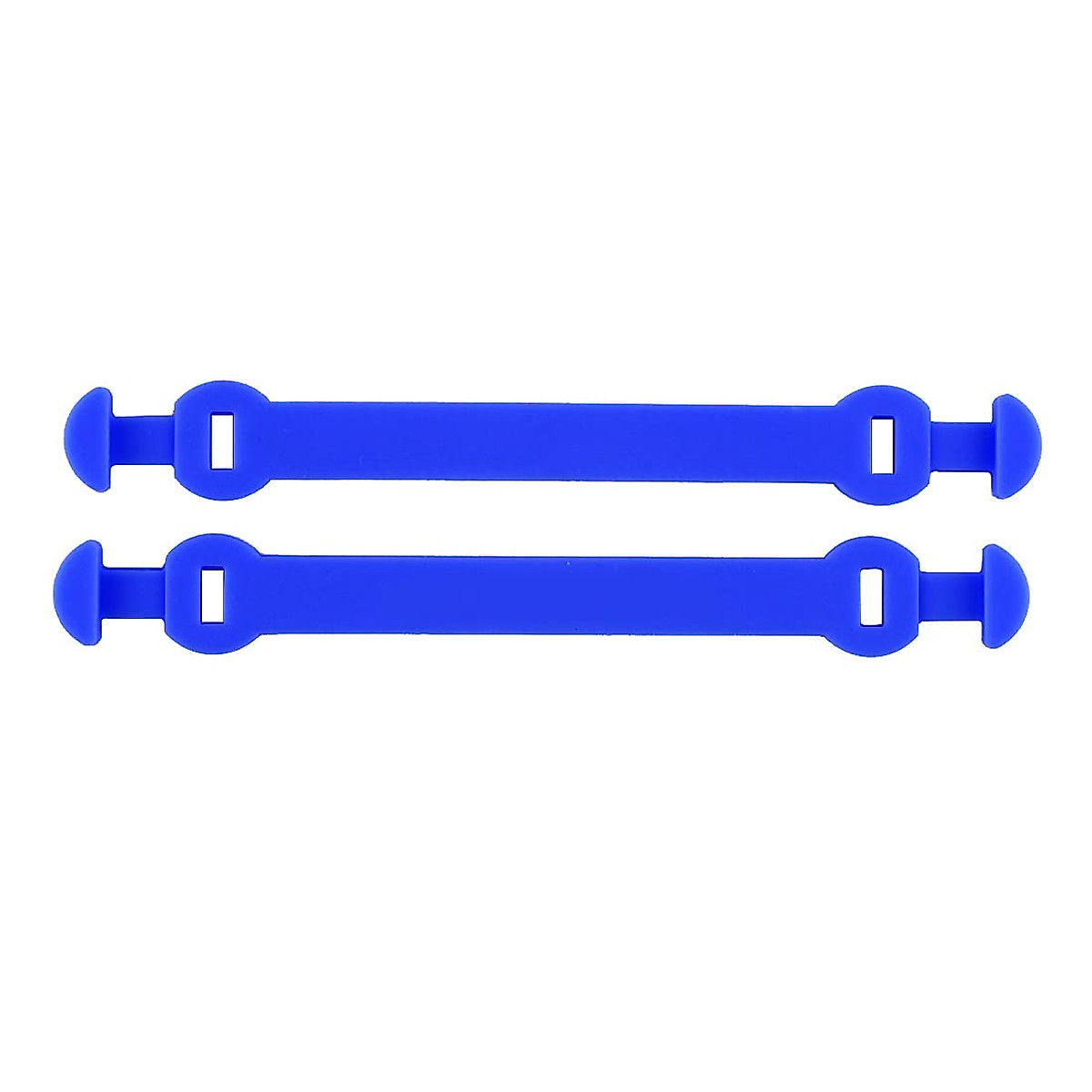 Andux Silicone Tennis Vibration Dampener Long Buckle Type Reduce Vibration 6pcs/set BZQ-06 (blue)