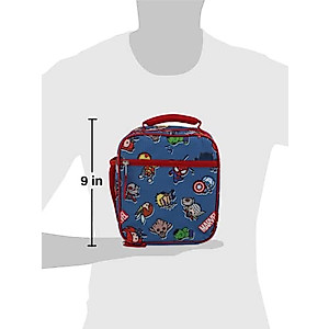 Marvel Kawaii Boys Girls Soft Insulated School Lunch Box (One Size, Multi)