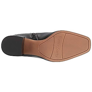 Franco Sarto Womens Tribute Knee High Heeled Boot Black Leather 7 M