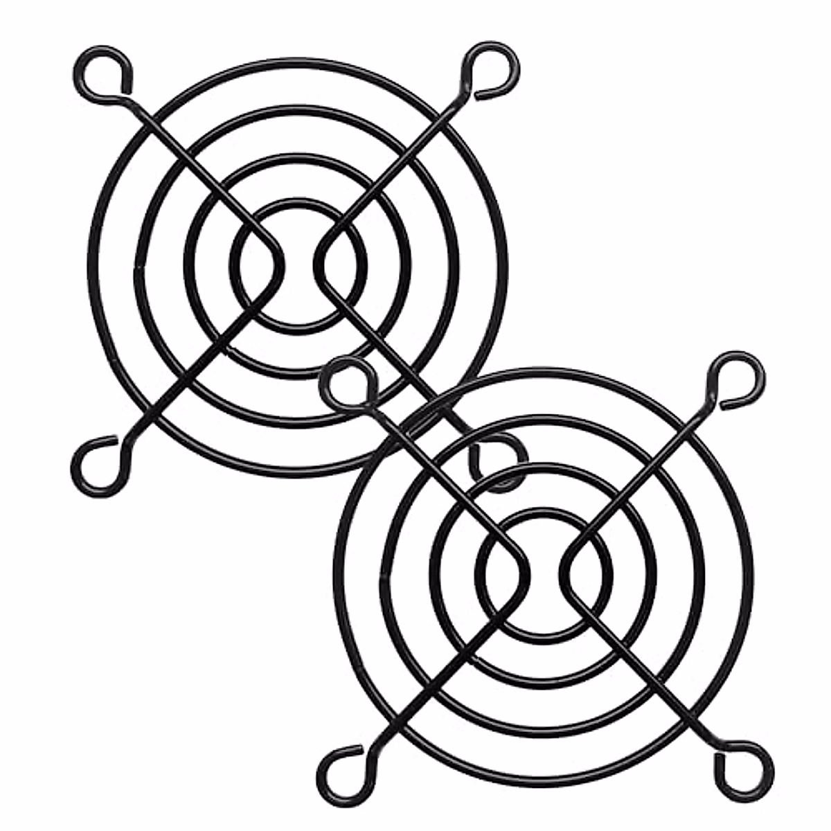 60mm Black Finger Grill (2 Pack)