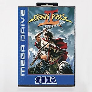 Samrad Shining Force 2 Game Cartridge 16 Bit MD Game Card With Retail Box For Sega Mega Drive For Genesis