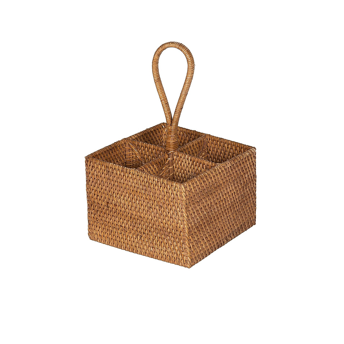 KOUBOO Laguna Bottle Caddy, Honey Brown