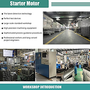 Starter Replacement for 1994-2015 Kohler HP 15-27 Toro Cub Cadet Scotts Thomas Grasshopper 2509808, 2509809, 2509811, SDR0291, 41012182, 41012182R, 41012414, 6744N