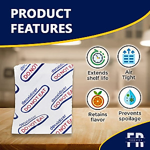 100 Pcs Mylar Bags for Food Storage Zipper Lock - 1 Gallon Mylar Bags with Oxygen Absorbers 500cc - 10 Mil Mega Thick Ziplock Resealable Mylar with 100 Labels