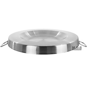 M.D.S Cuisine Cookwares Comal Stainless Steel 21" Acero Inoxidable Convex Outdoors Stir Fry Heavy Duty