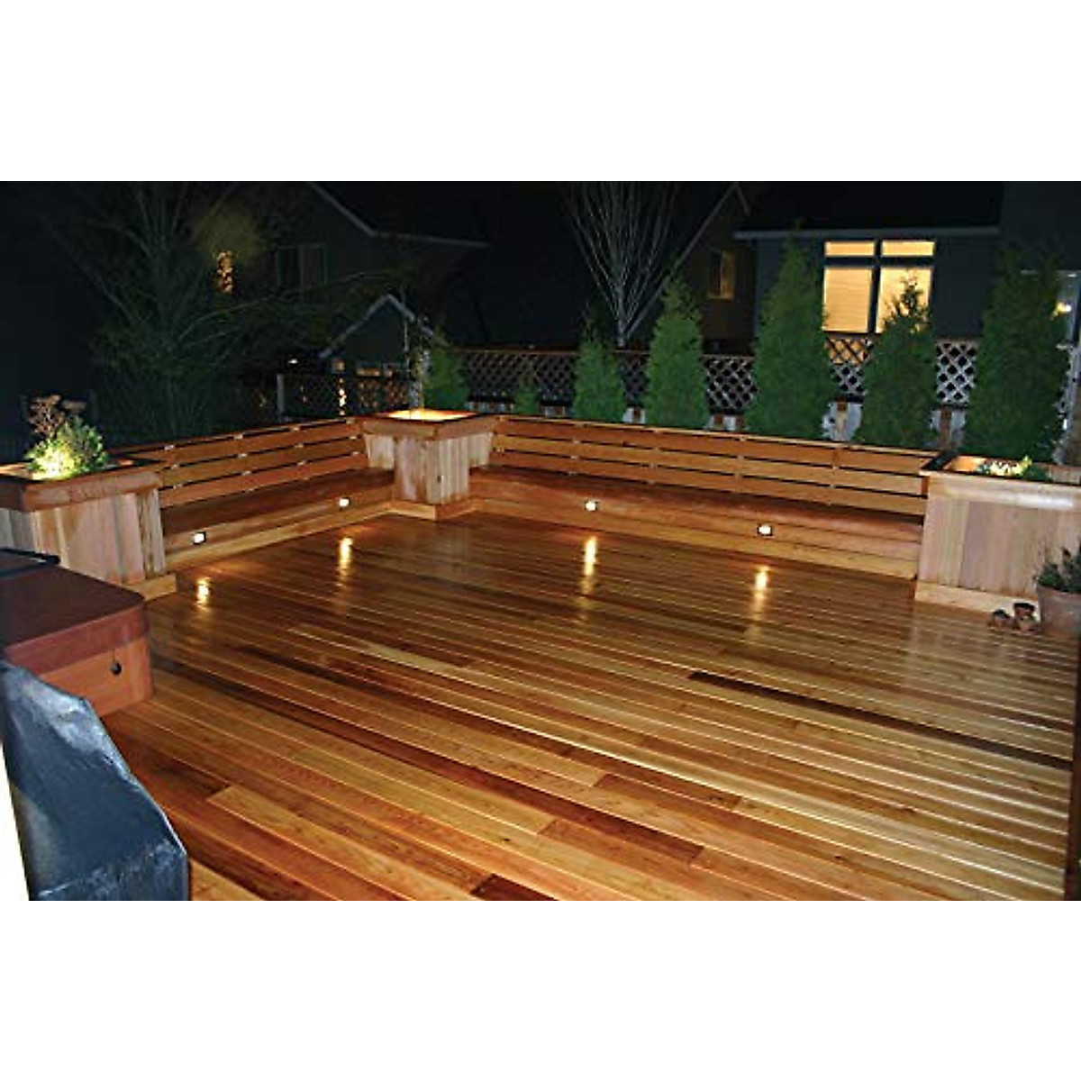 2x4basics 90172 Custom Dekmate Bench Bracket, Black, 2 Pack