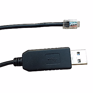 Meade 505 Telescope to PC Cable CP2102 USB RS232 to 4P4C RJ10 Adapter Control Console Cable for Mead 505 Telescope (16.4FT, for Meade)