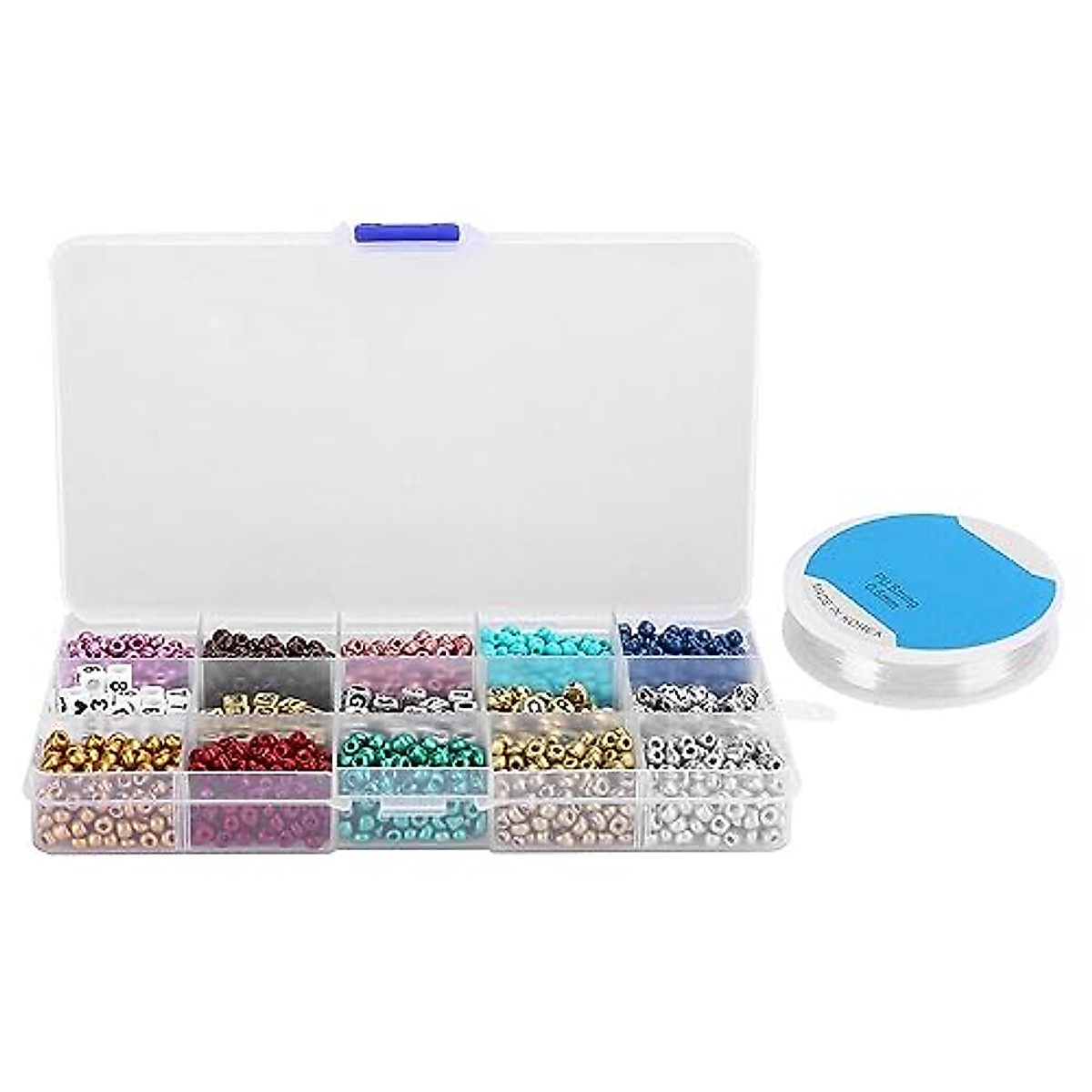 DIY Craft Beads Elastic Wire Kit Bracelet Necklaces Crafting Jewelry Making