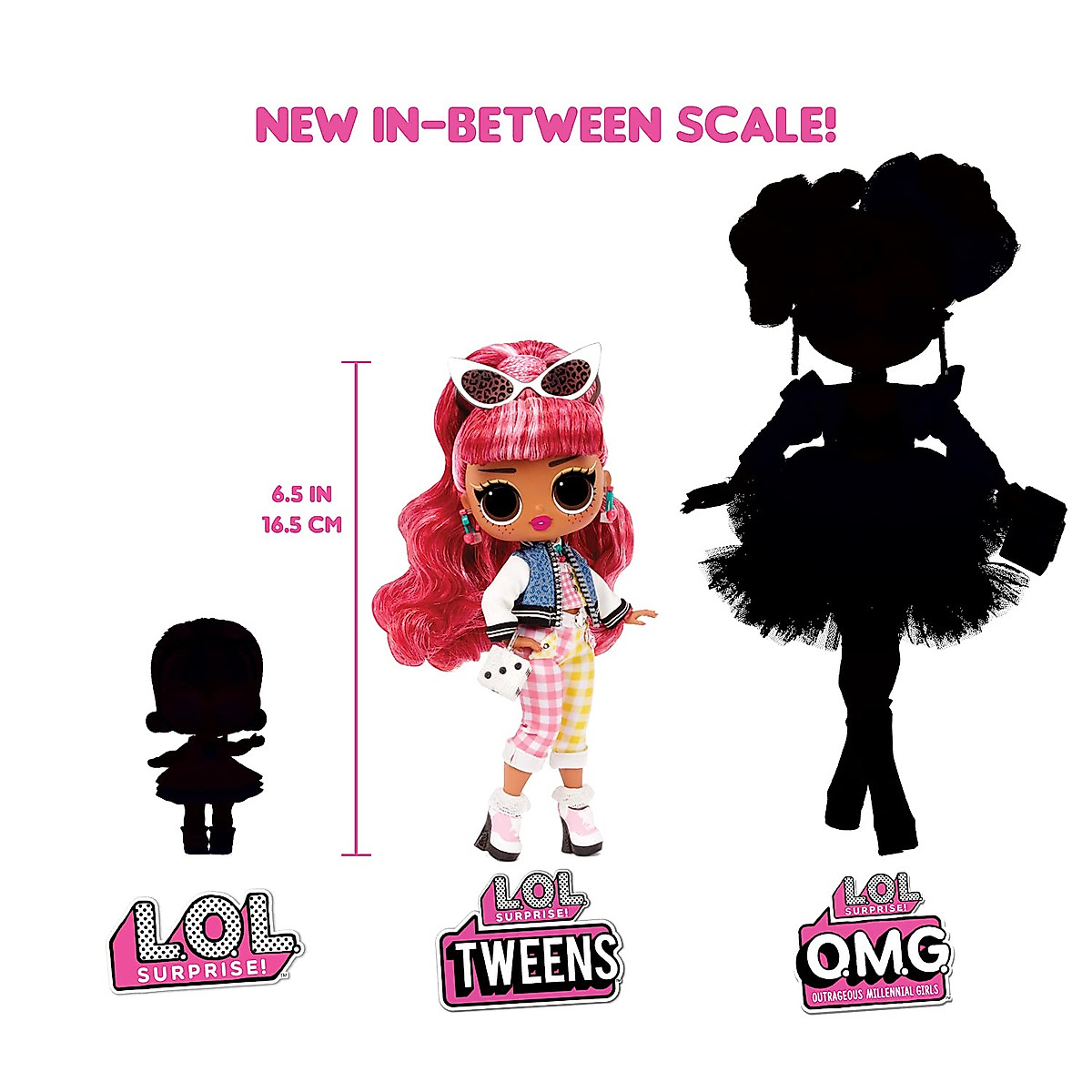 L.O.L. Surprise! Tweens Cherry BB Fashion Doll with 15 Surprises, Pink Hair, Including Stylish Outfit and Accessories with Reusable Bedroom Playset - Gift for Kids, Toys for Girls Boys Ages 4 5 6 7+ Years
