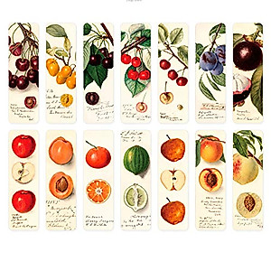 28 Sheet Fruit Style Book Mark Vintage Bookmark for Book Reading Page Paper Bookmark