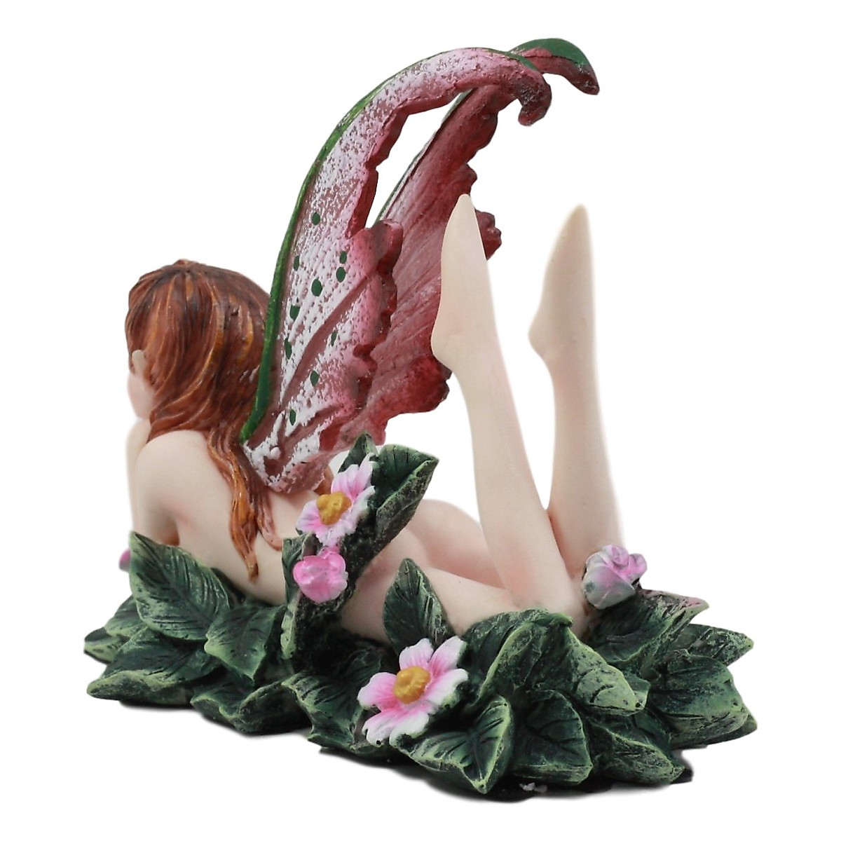 Ebros Amy Brown Whimsical Primrose Spring Flower Garden Fairy Figurine FAE Magic Statue Fantasy Collectible 4.75" Long
