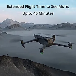 DJI Mavic 3, Drone with 4/3 CMOS Hasselblad Camera, 5.1K Video, Omnidirectional Obstacle Sensing, 46 Mins Flight, Advanced Auto Return, 15km Video Transmission, with DJI RC-N1 Remote Controller, Gray
