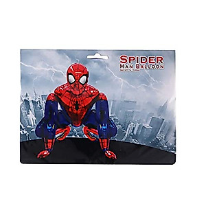 BCD-PRO Superhero Spiderman 3D Stand Balloon Medium Size for Kid Toddler Birthday Decoration
