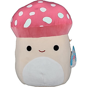 Squishmallow Official Kellytoy Plush 8 Inch Squishy Stuffed Toy Animal (Malcolm The Mushroom)
