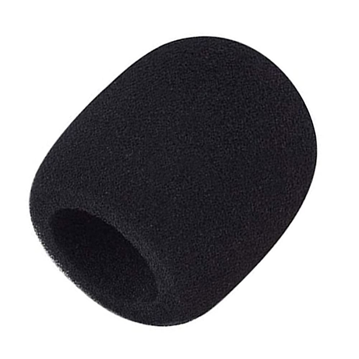 BlingKingdom 5pcs Thick Handheld Stage Microphone Windscreen Foam Anti-Jet Sponge Cover (Black)