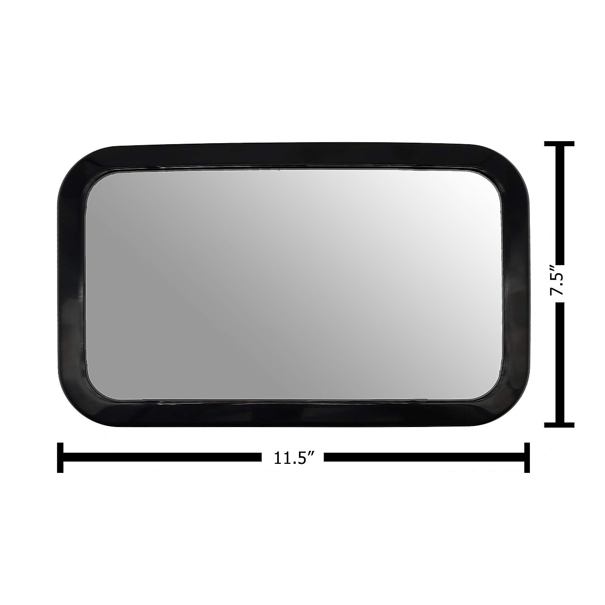 Baby Backseat Mirror - Safely View Infant in Rear Facing Seat - Full 180-degree view of your Newborn from your rear-view mirror