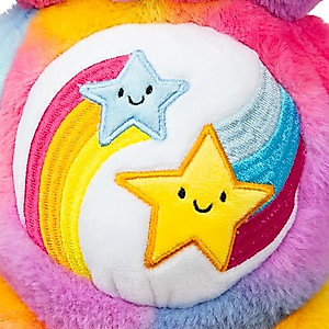 Care Bears Medium Plush Dare to Tie Dye Plushie for Ages 4+ – Stuffed Animal, Super Soft and Cuddly – Good for Girls and Boys, Employees, Collectors, Great Valentines Day Gift for Kids
