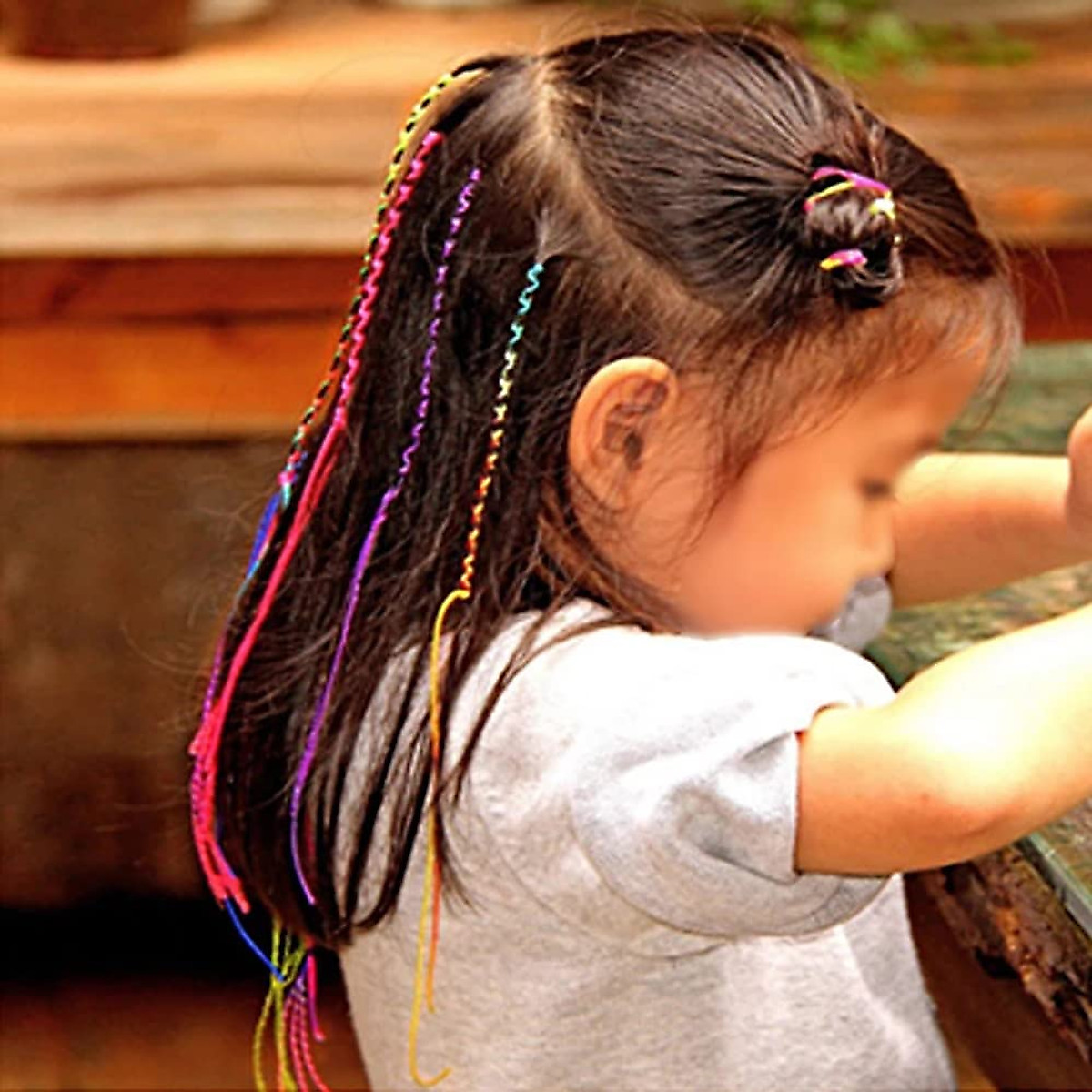 1mm Stretchy Bracelet String, Sturdy Rainbow Elastic String Elastic Cord for Jewelry Making, Necklaces, Beading and Crafts