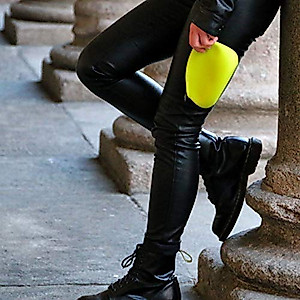 Cosmetic Bag by Pudinbag | Small Makeup Bag for Women | Cosmetic Makeup Pouch for Purse | Silicone Waterproof Vegan | Beige