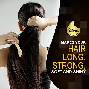 Mera Amla Conditioner - Volumizing Indian Conditioner With Amla Hair Oil, Vitamin E, & Menthol - Adds Volume, Strengthens, Lengthens, & Moisturizes Hair (11.8oz) - Pack of 1